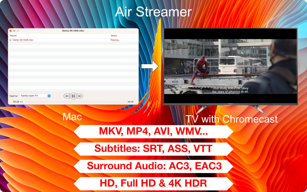 Air Streamer - for Chromecast